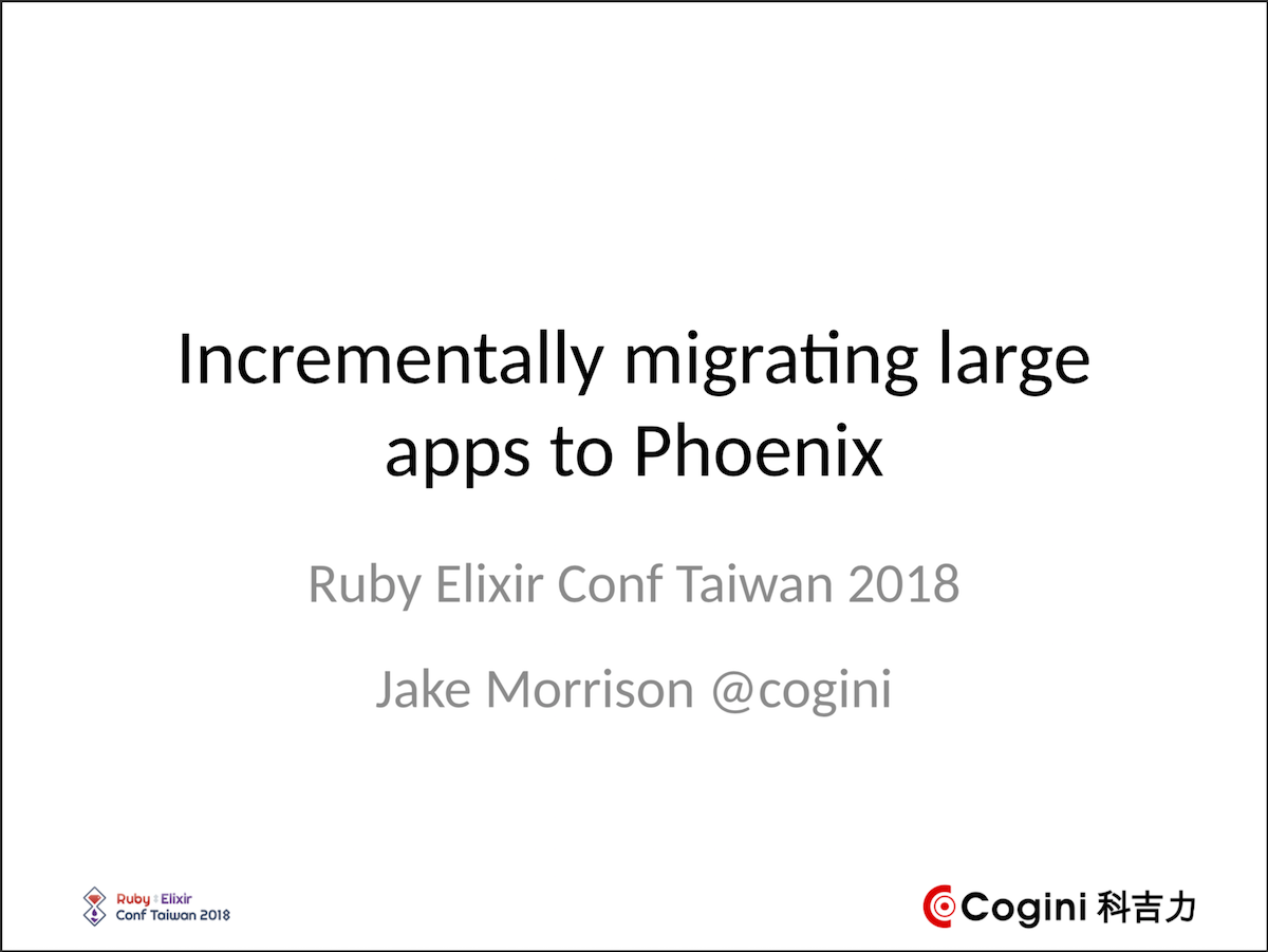 Incrementally Migrating Large Rails Apps To Phoenix
